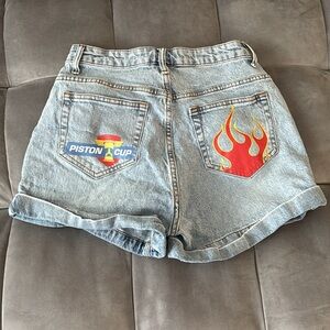 Disney | Shorts | Pixar Cars Womens Denim Shorts Size 5 | Poshmark